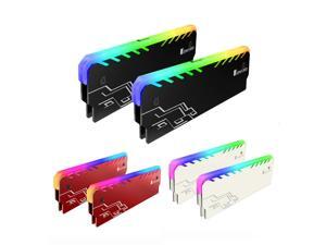 EZDIY-FAB ARGB DDR Memory RAM Cooler Heat Sink Cooling Vest Fin Radiation Dissipate For DIY PC ...