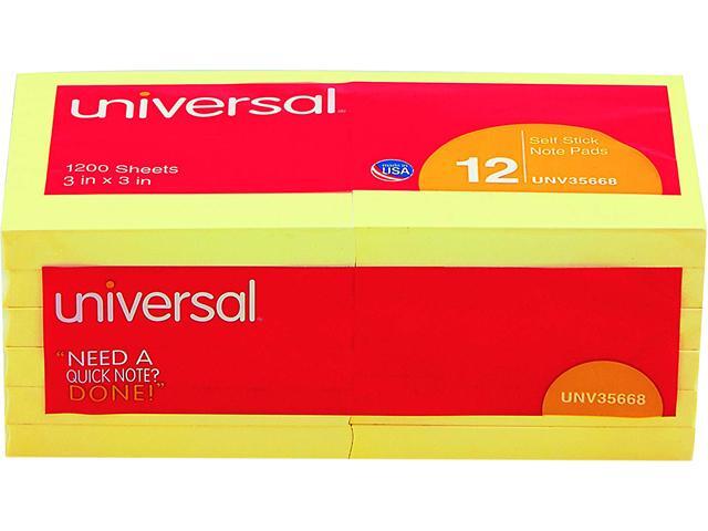 Click here for Universal 35668 Universal Standard Self-Stick Yell... prices