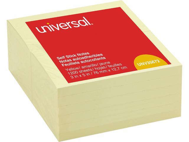 Click here for Universal 35672 Universal Standard Self-Stick Yell... prices