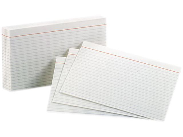 Click here for Oxford Ruled Index Cards  5 X 8  White  100/Pack 5... prices