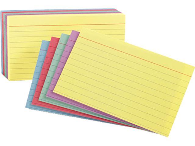 Click here for Oxford Index Cards  Ruled  3 x 5  Rainbow Assortme... prices