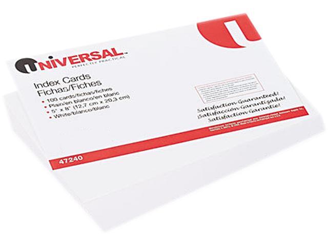 Click here for Universal 47240 Unruled Index Cards 5 x 8 White 10... prices