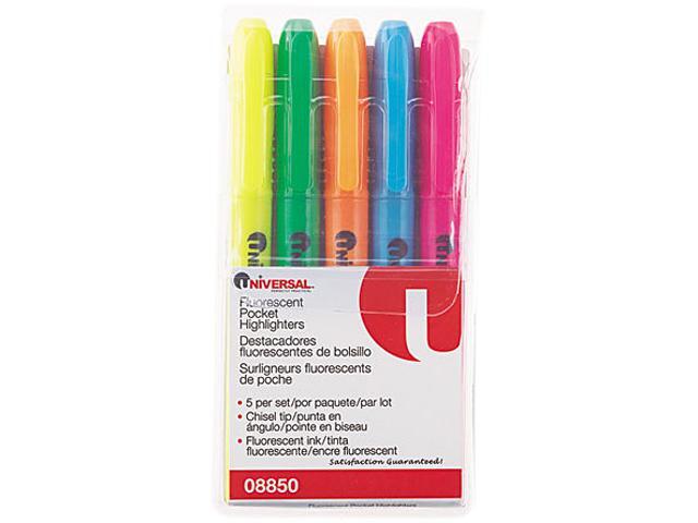 Click here for Universal 08850 Pocket Highlighter- Chisel Tip- Fl... prices