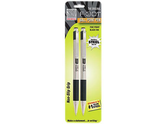 Click here for Zebra F-301 Retractable Ballpoint Pen Black Ink Fi... prices