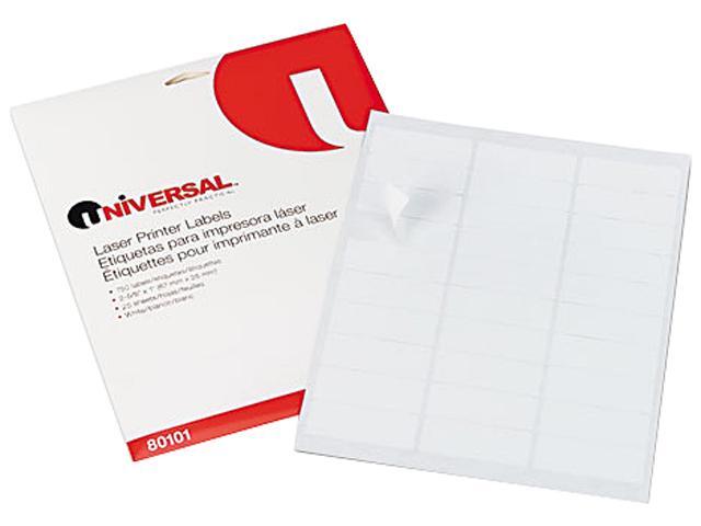 Click here for Universal 80101 Laser Printer Permanent Labels 2-5... prices