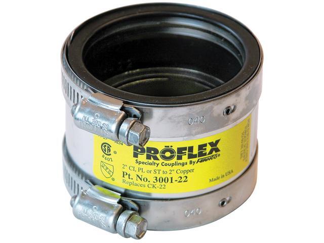 Click here for Fernco P3001-22 2 Proflex Coupling For Cast Iron... prices