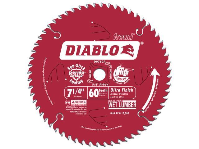 Click here for Freud D0760A 7-1/4 60T Diablo Ultra Finish Work Ci... prices