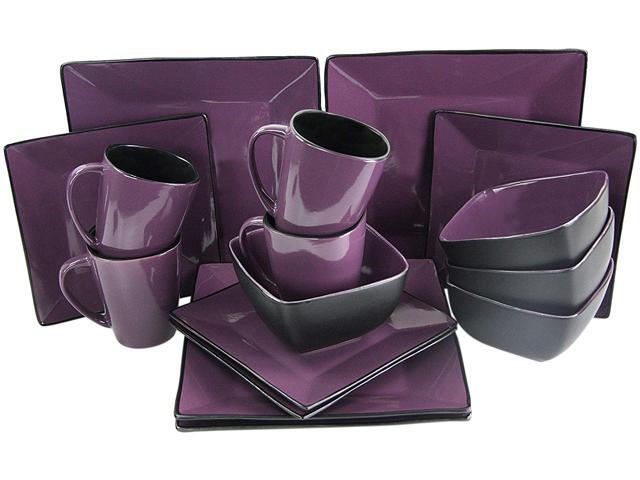 Click here for Elama Mulberry Loft 16 Piece Modern Premium Stonew... prices