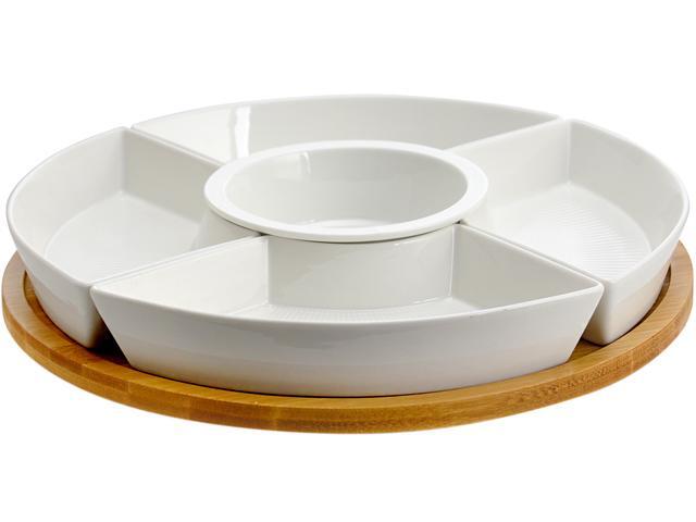 Click here for Elama Signature 12 1/4 Inch 6pc Lazy Susan Appetiz... prices