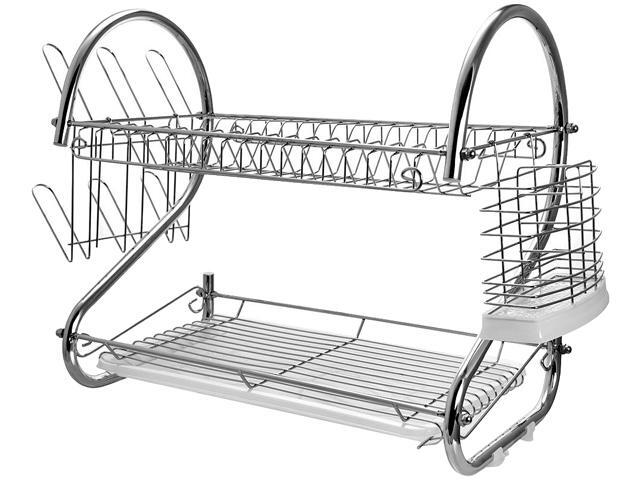 Click here for Mega Chef 16 Two Shelf Dish Rack prices