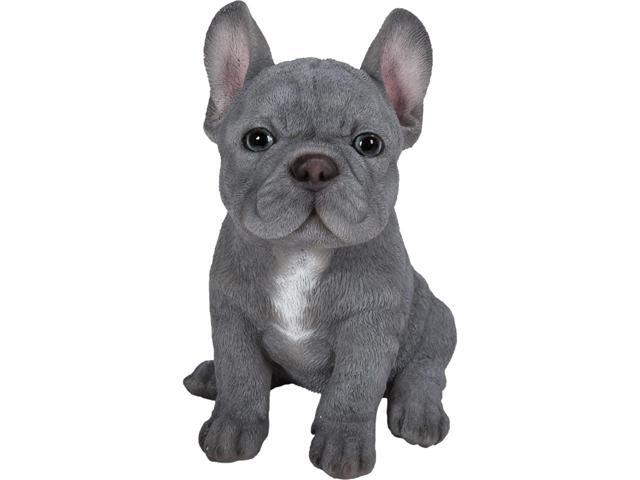 Click here for Hi-Line Gift Blue French Bulldog Puppy Sitting Gar... prices