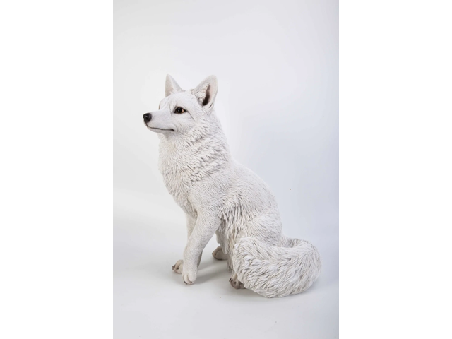 Click here for Hi-Line Gift Snow Fox Statue prices