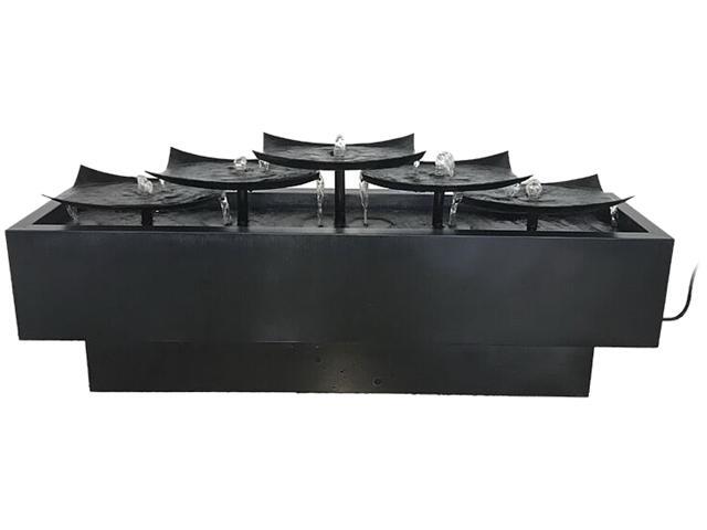 Click here for Hi-Line Gift Multi Level Zinc Metal Plates Fountai... prices