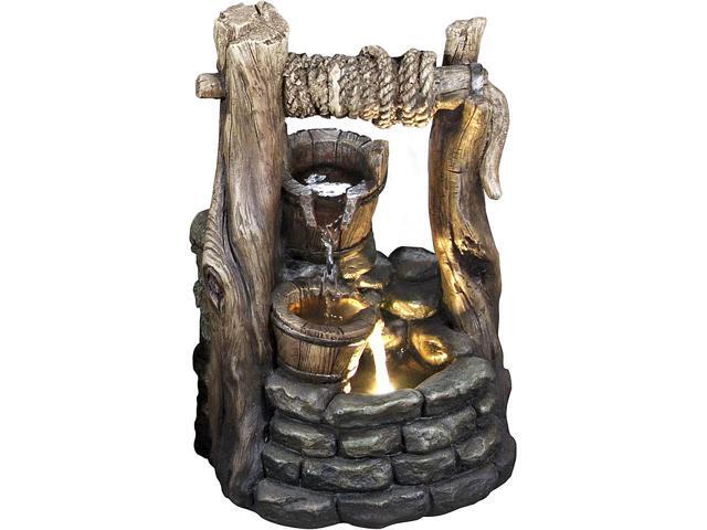 Click here for Hi-Line Gift Well Fountain with 2 Buckets & LED prices