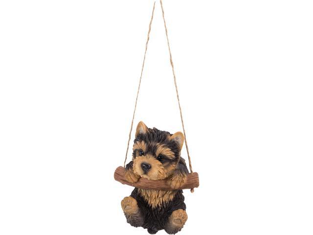 Click here for Hi-Line Gift Hanging Yorkshire Terrier Puppy Statu... prices