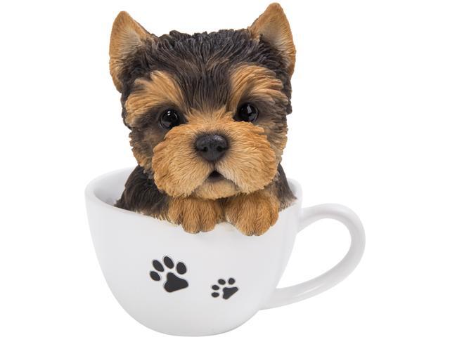 Click here for Hi-Line Gift Teacup Yorkshire Terrier Puppy Statue prices