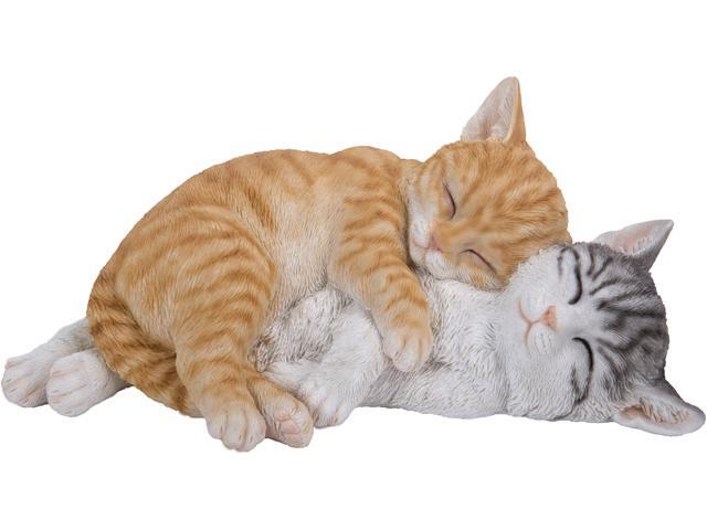 Click here for Hi-Line Gift Orange & Grey Tabby Cats Sleeping prices
