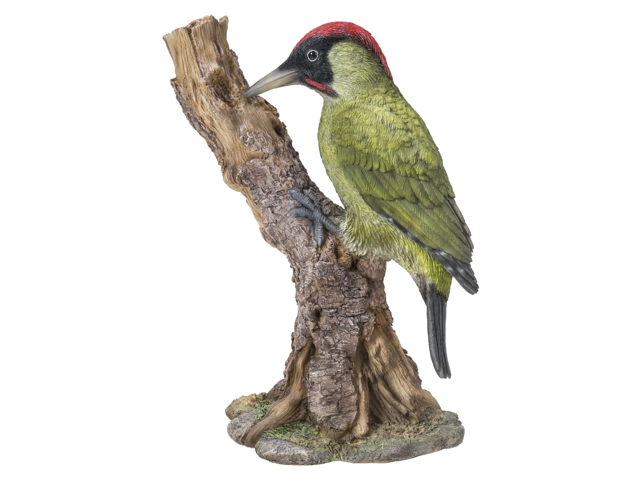 Click here for Hi-Line Gift Woodpecker On Stump Statue prices