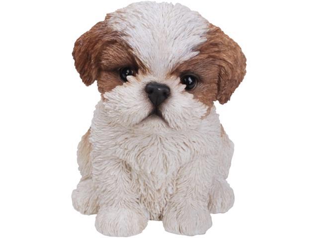 Click here for Hi-Line Gift Brown & White Shih Tzu Puppy prices