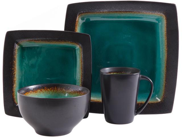 Click here for Gibson Reactive Stoneware Ocean Paradise 16 Piece... prices