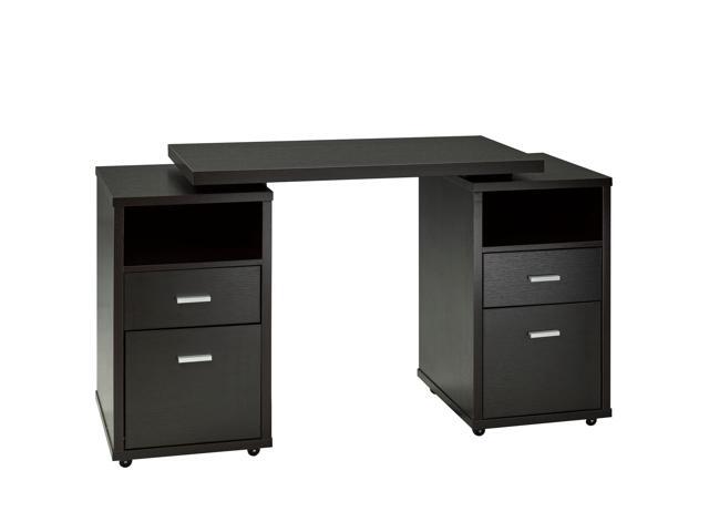 Click here for Brassex Office Desk - Red Cocoa (18043) prices