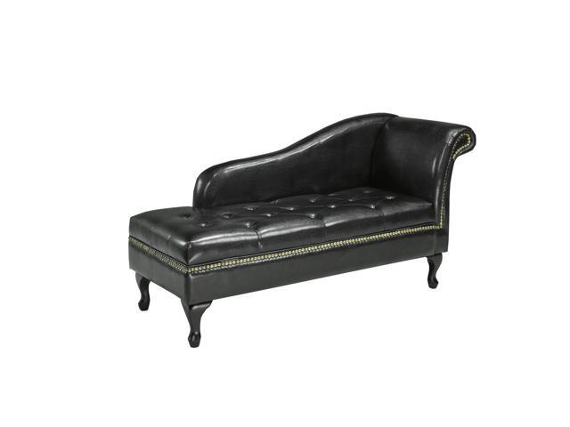 Click here for Brassex Storage Chaise - Espresso (8933) prices
