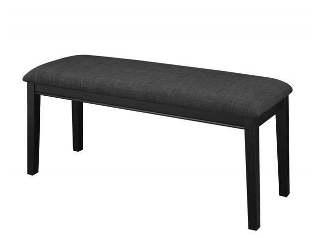 Click here for Brassex Accent Bench - Grey / Black (872-23) prices