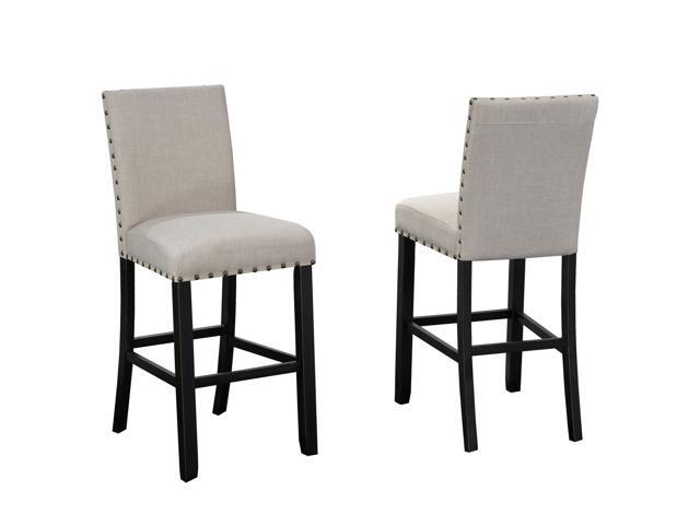 Click here for Brassex Counter Stool - Set of 2 - Beige (162-29 B... prices