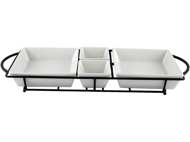 Click here for Gibson Overseas Gracious Dining Set of 4 Serving T... prices