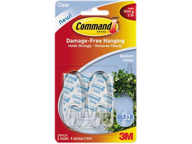 Click here for Command Medium Hooks 2/Pkg-Clear prices