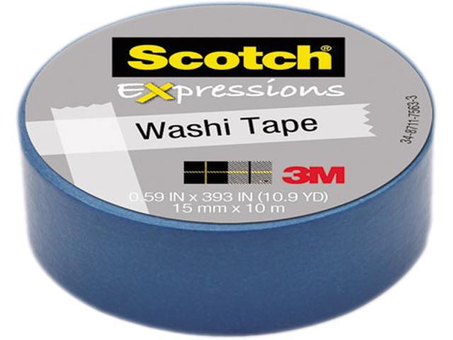 Click here for 3M Washi Tape .59X393 (15mmx10m)-Blue prices