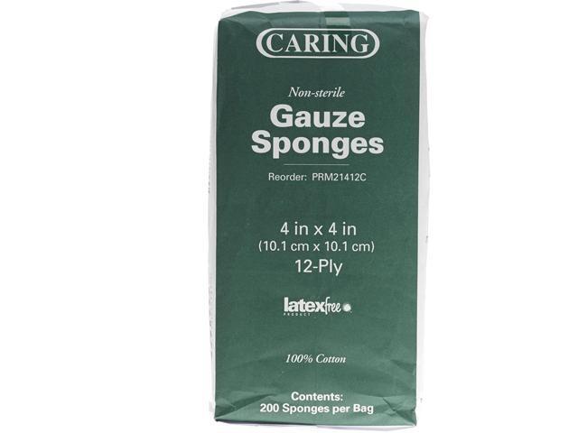 Click here for Medline CARING Woven Gauze Sponge prices