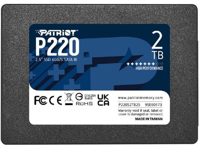 Click here for Patriot Memory P220 2TB 2.5 Serial ATA III prices