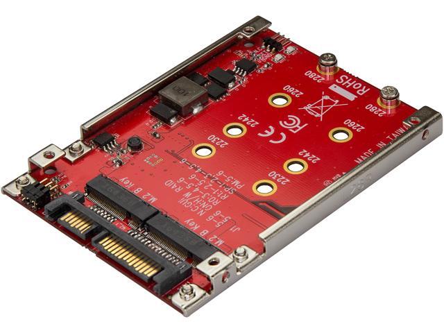 Click here for StarTech. com S322M225R M.2 to SATA Adapter - Dual... prices