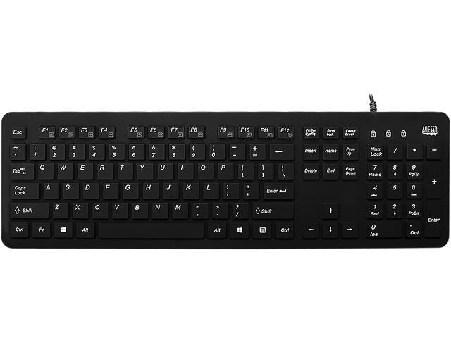 Click here for Adesso Antimicrobial Waterproof Desktop Keyboard K... prices