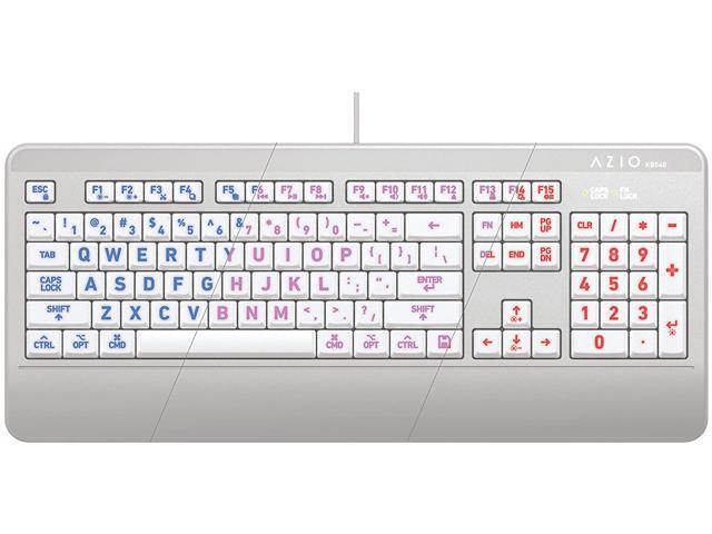 Click here for AzIO KB540 Antimicrobial Keyboard (Mac) prices