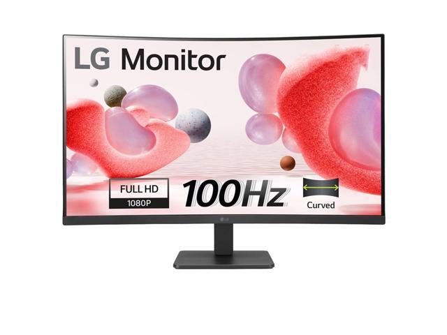 32" Curved Fhd 100Hz Monitor with FreeSync - Black