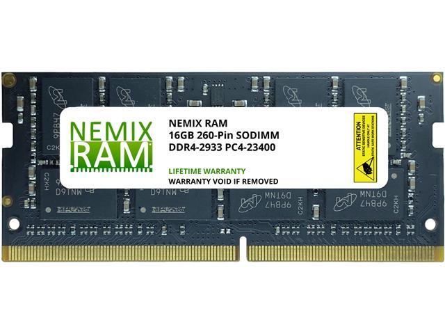 Click here for NEMIX RAM 16GB (1X16GB) DDR4 2933MHZ PC4-23400 2Rx... prices