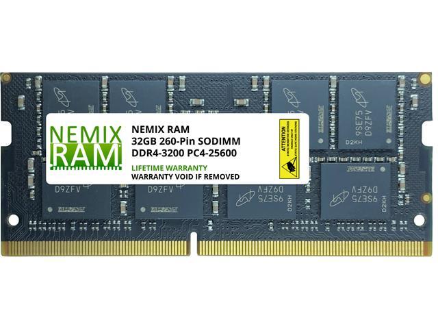 Click here for NEMIX RAM 32GB (1X32GB) DDR4 3200MHZ PC4-25600 2Rx... prices