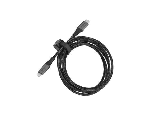 OtterBox Premium Pro Apple Lightning to Usb C Cable 2m - Black