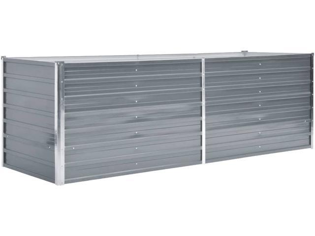 Click here for Garden Raised Bed Galvanized Steel 94.5x31.5x31.3... prices
