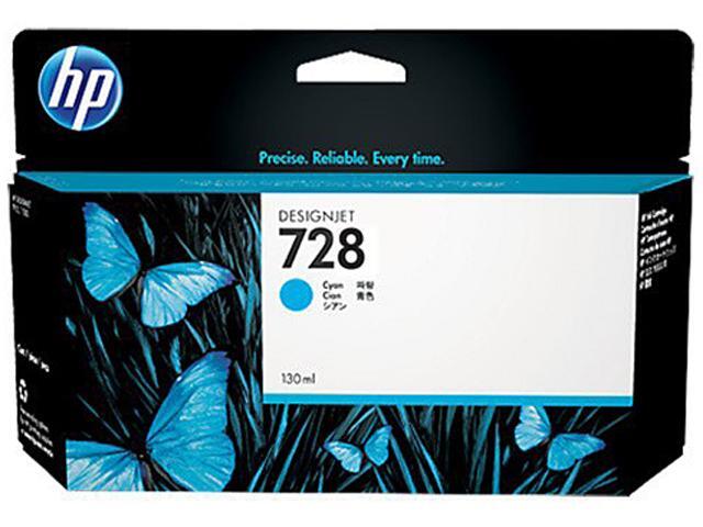 Click here for HP 728 130-ml Cyan DesignJet Ink Cartridge  F9J67A prices