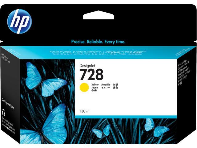 Click here for HP 728 130-ml Yellow DesignJet Ink Cartridge  F9J6... prices