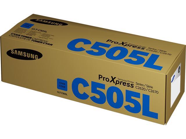 Click here for Samsung CLT-C505L High Yield Toner Cartridge - Cya... prices