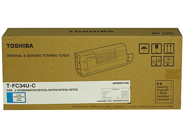 Click here for Cyan Toner Cartridge for Toshiba T-FC34U-C E STUDI... prices