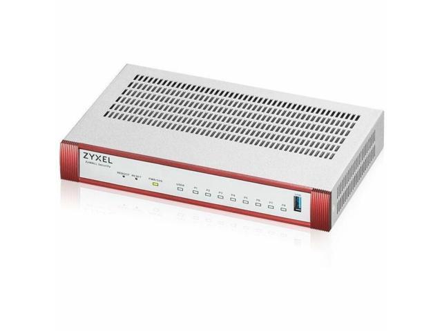 Zyxel ZyWALL USG FLEX 100HP Network Firewall - 8Port - Gigabit Ethernet - 2.93 Gbit/s Firewall Throughput - 25 VPN - 7x RJ-45 (USGFLEX100HP)