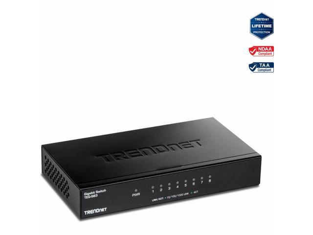 Click here for TRENDnet 8-Port Gigabit Desktop Switch  TEG-S83  8... prices