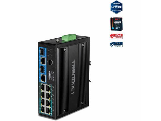 Click here for TRENDnet 10-Port Hardened Industrial Unmanaged Gig... prices