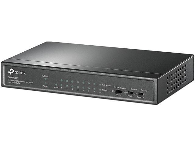 Click here for TP-Link 9 Port Fast Ethernet 10/100Mbps PoE Switch... prices