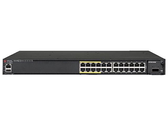 Click here for Brocade ICX 7450-24P - Switch - L3 - managed - 24... prices